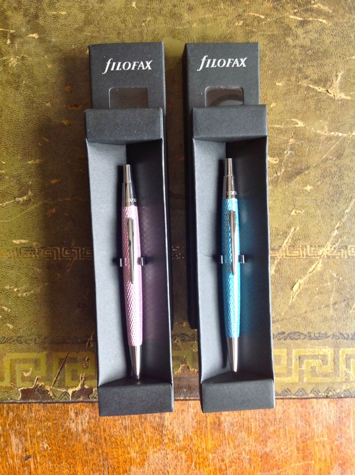 Filofax Mini Pens in Pink and Blue